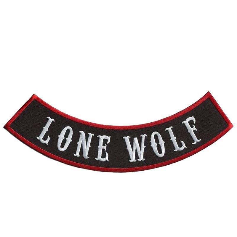 Lone wolf patch | Wolf Stuff