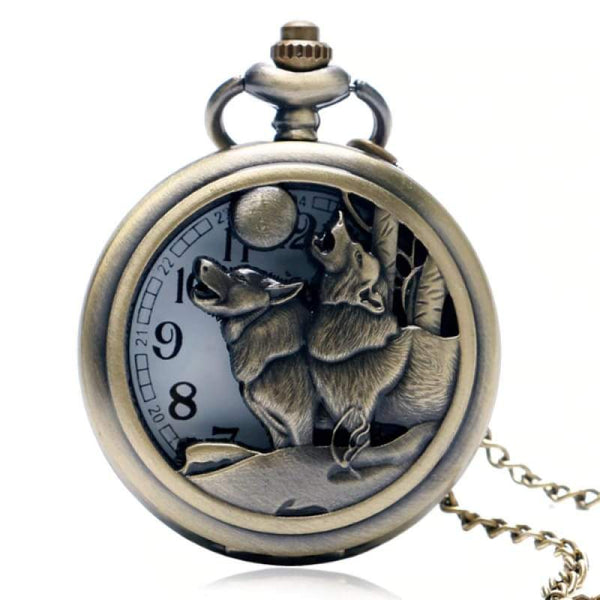 Animal Pocket Watch | Wolf Stuff