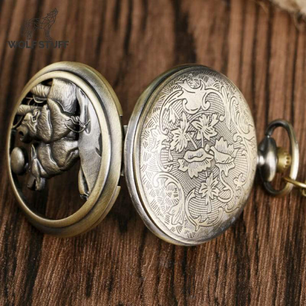 Animal Pocket Watch | Wolf Stuff