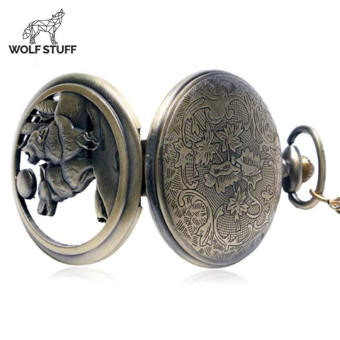 Animal Pocket Watch | Wolf Stuff