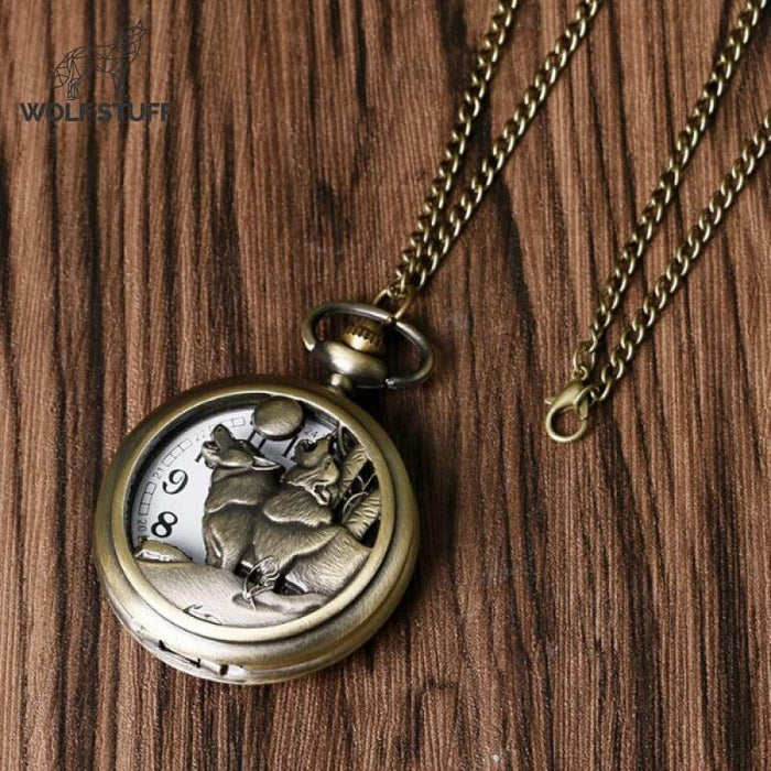 Animal Pocket Watch | Wolf Stuff