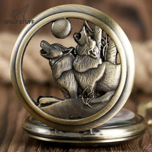 Animal Pocket Watch | Wolf Stuff