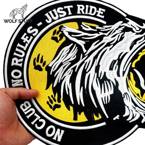 Big wolf patch | Wolf Stuff