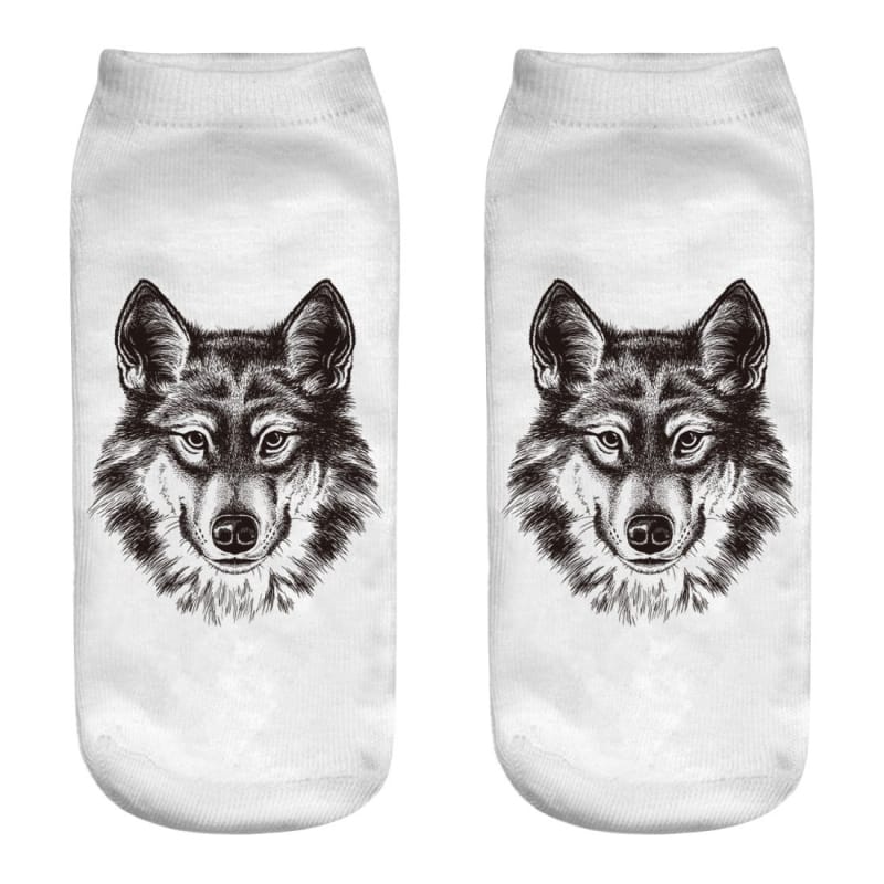 Cotton socks with wolf | Wolf Stuff