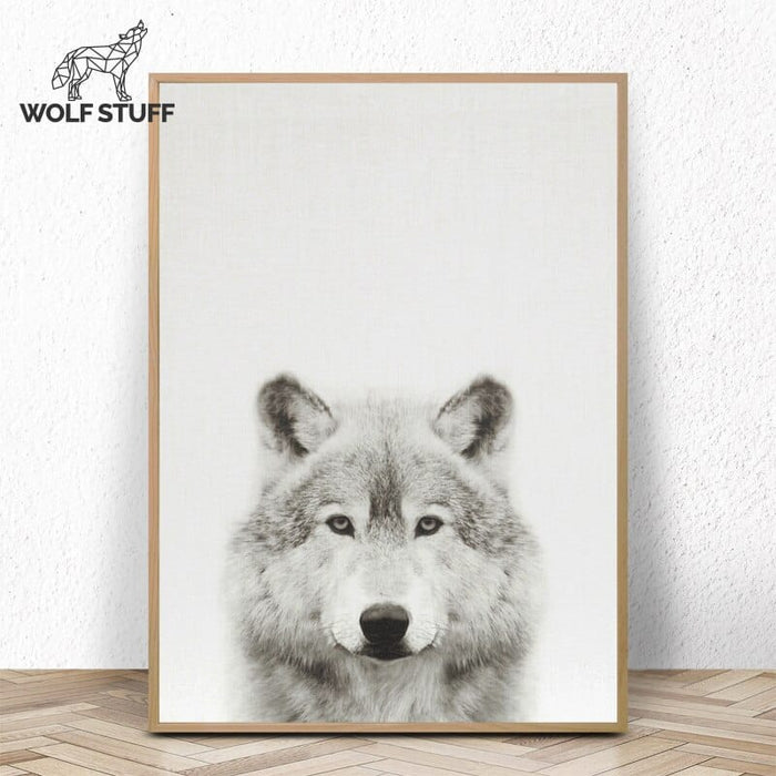 Grey wolf poster | Wolf Stuff