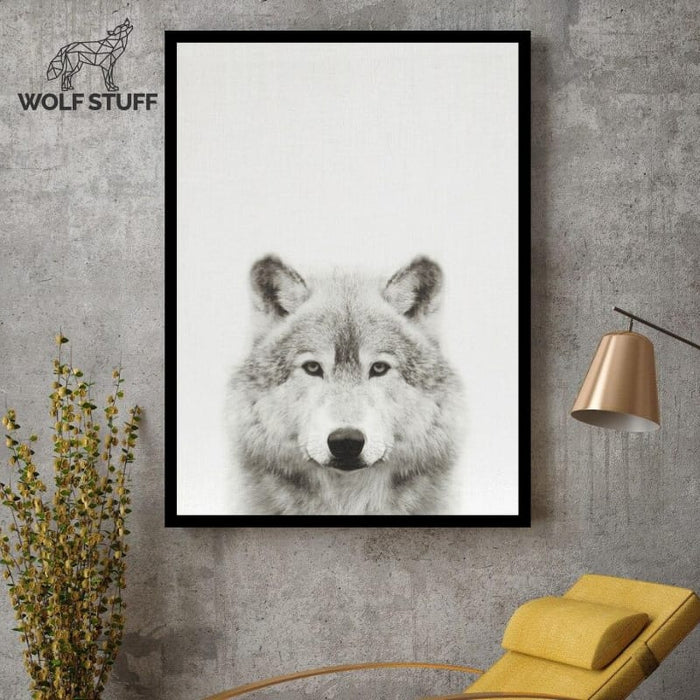 Grey wolf poster | Wolf Stuff