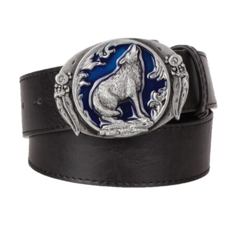Lone Wolf Belt Buckle | Wolf Stuff