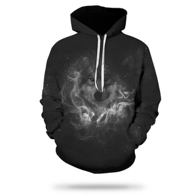 Night Wolf Hoodie | Wolf Stuff