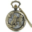 Pocket Watch Wolf Design | Wolf Stuff