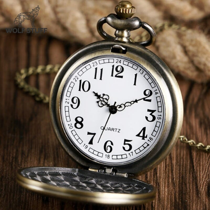 Steampunk Wolf Pocket Watch | Wolf Stuff