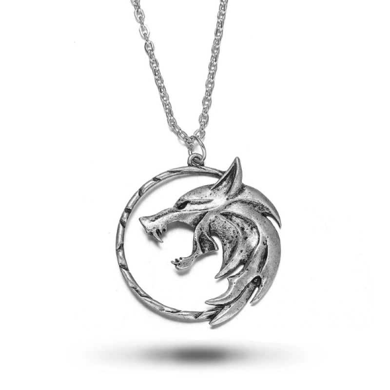 The Witcher Wolf Necklace | Wolf Stuff