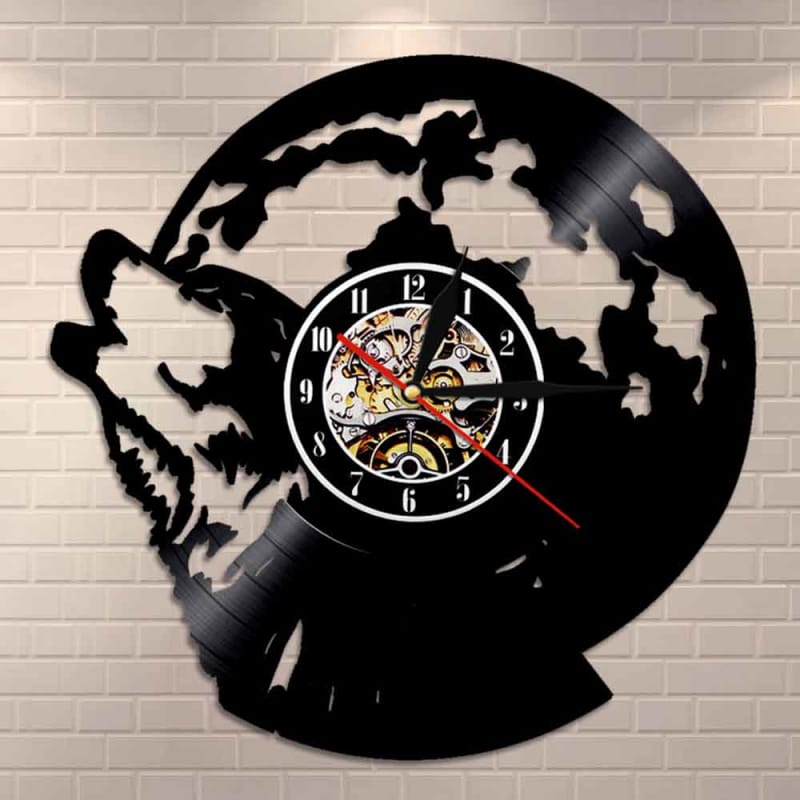 Vinyl Wall Clock | Wolf Stuff
