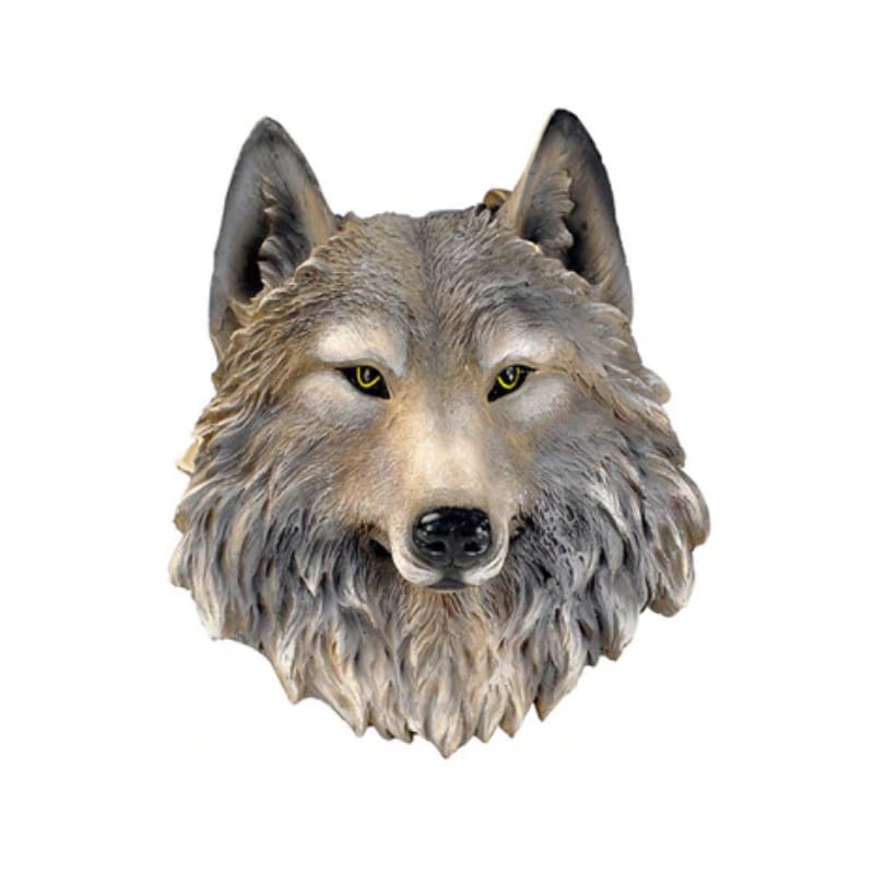 Wolf head statue | Wolf Stuff