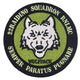 Wolf military patch | Wolf Stuff