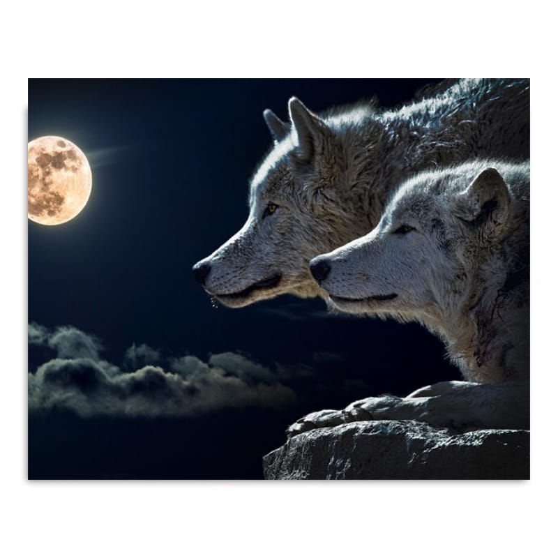 Wolf moon poster | Wolf Stuff