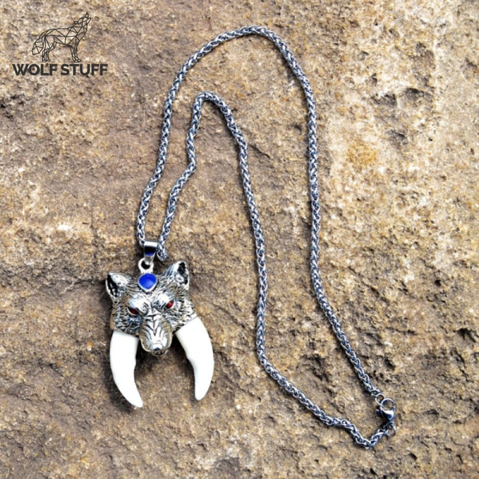 Wolf Tooth Pendant Necklace | Wolf Stuff
